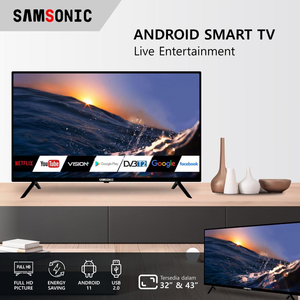 TV LED SAMSONIC 32 Inch Digital LED TV SMART TV-HD TV-HDMI TV DIGITAL ...