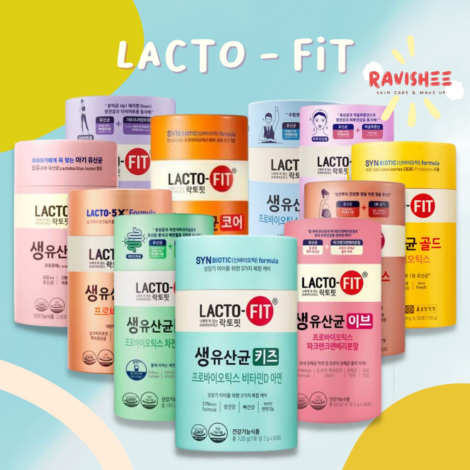 LACTO FIT SEMUA VARIAN Lactofit Probiotics Lacto-Fit Probiotik Slim ...