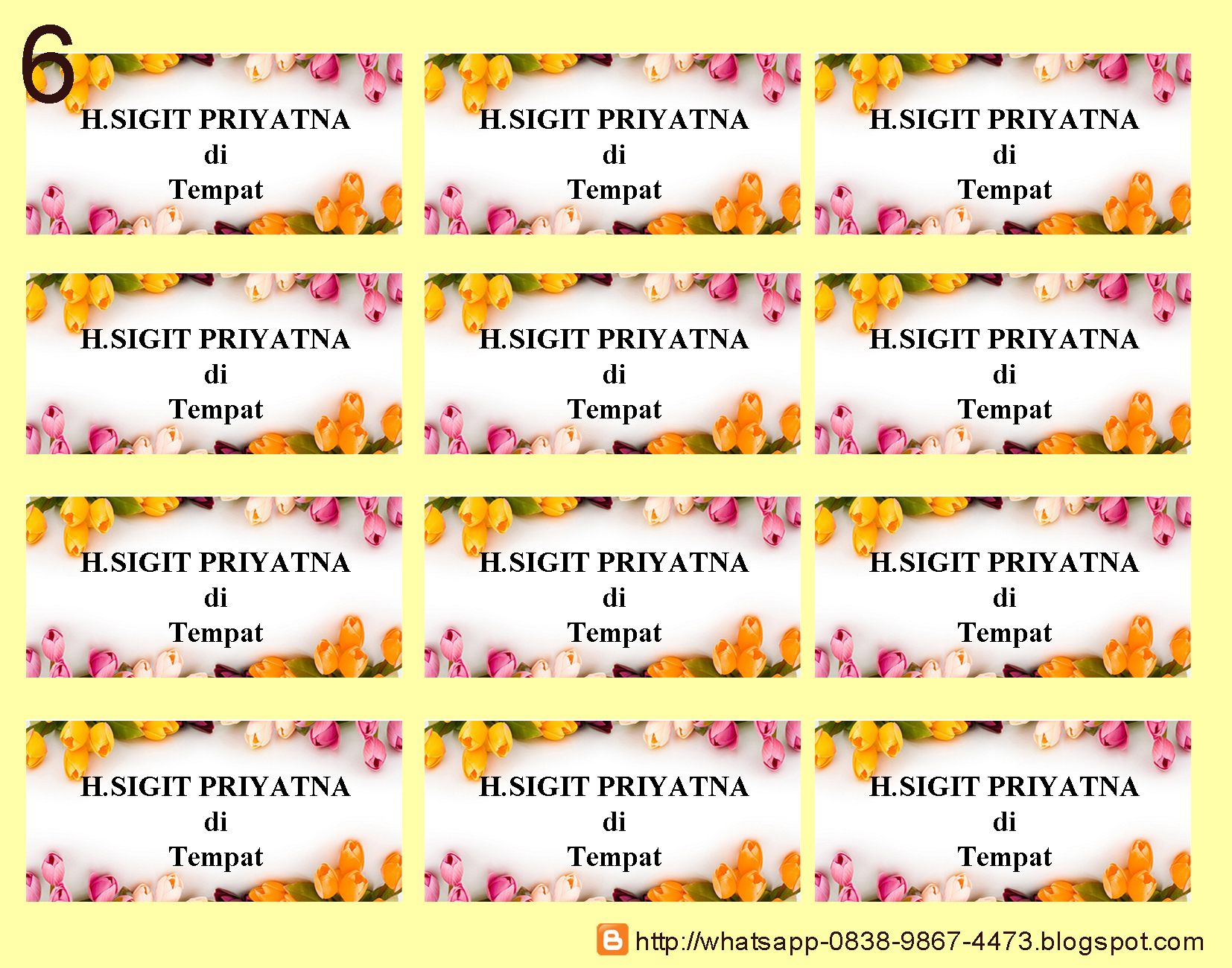 120 NAMA LABEL NAMA UNDANGAN KARAKTER MOTIF PLUS NAMA KARAKTER MOTIF ...