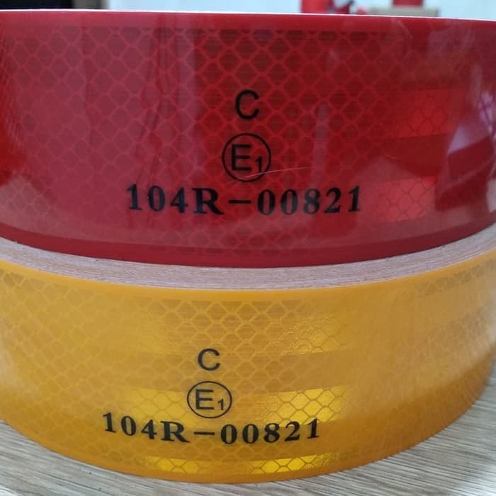 Sticker 3M sticker reflector pemantul cahaya standar uji kir mobil box ...