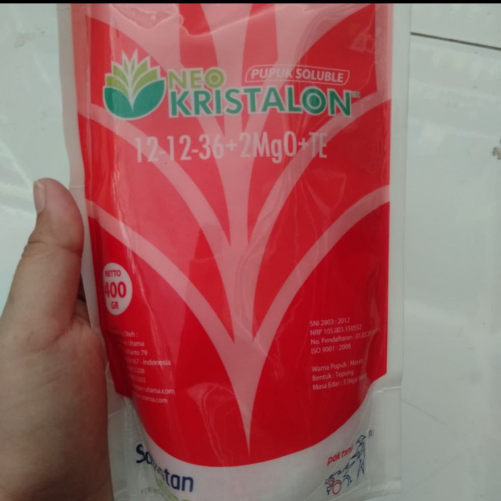 NEO KRISTALON 400G WARNA MERAH 12-12-36+TE | Lazada Indonesia