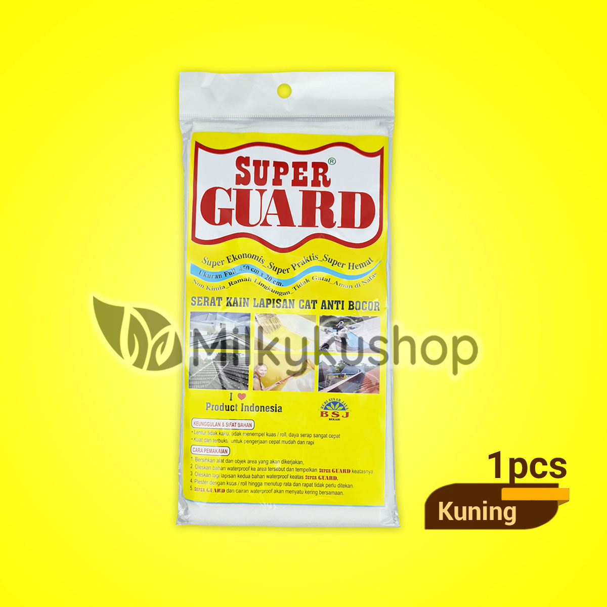 SUPER GUARD SERAT KAIN TISUE PELAPIS ANTI BOCOR AQUAPROOF | Lazada ...