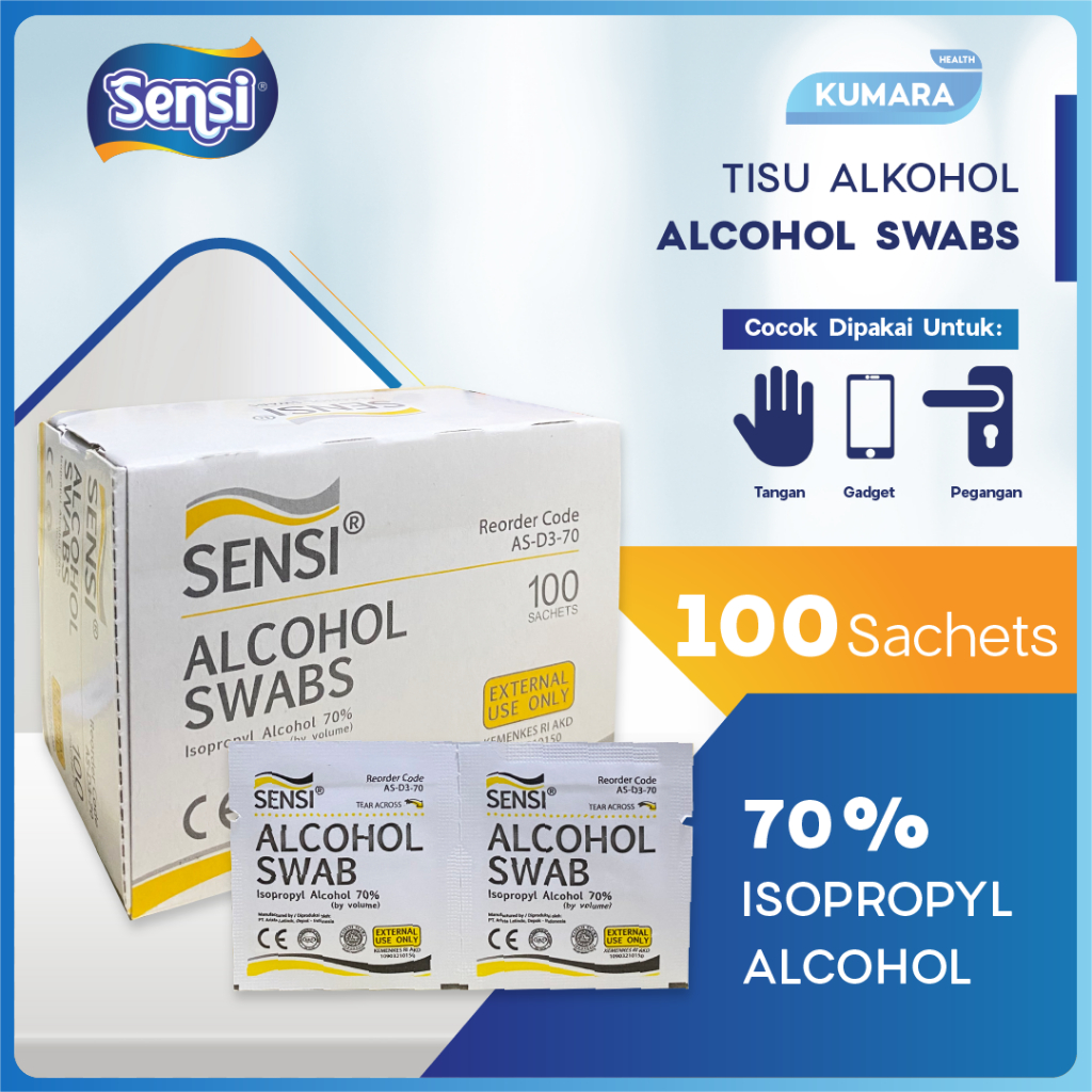 Sensi alcohol swab store