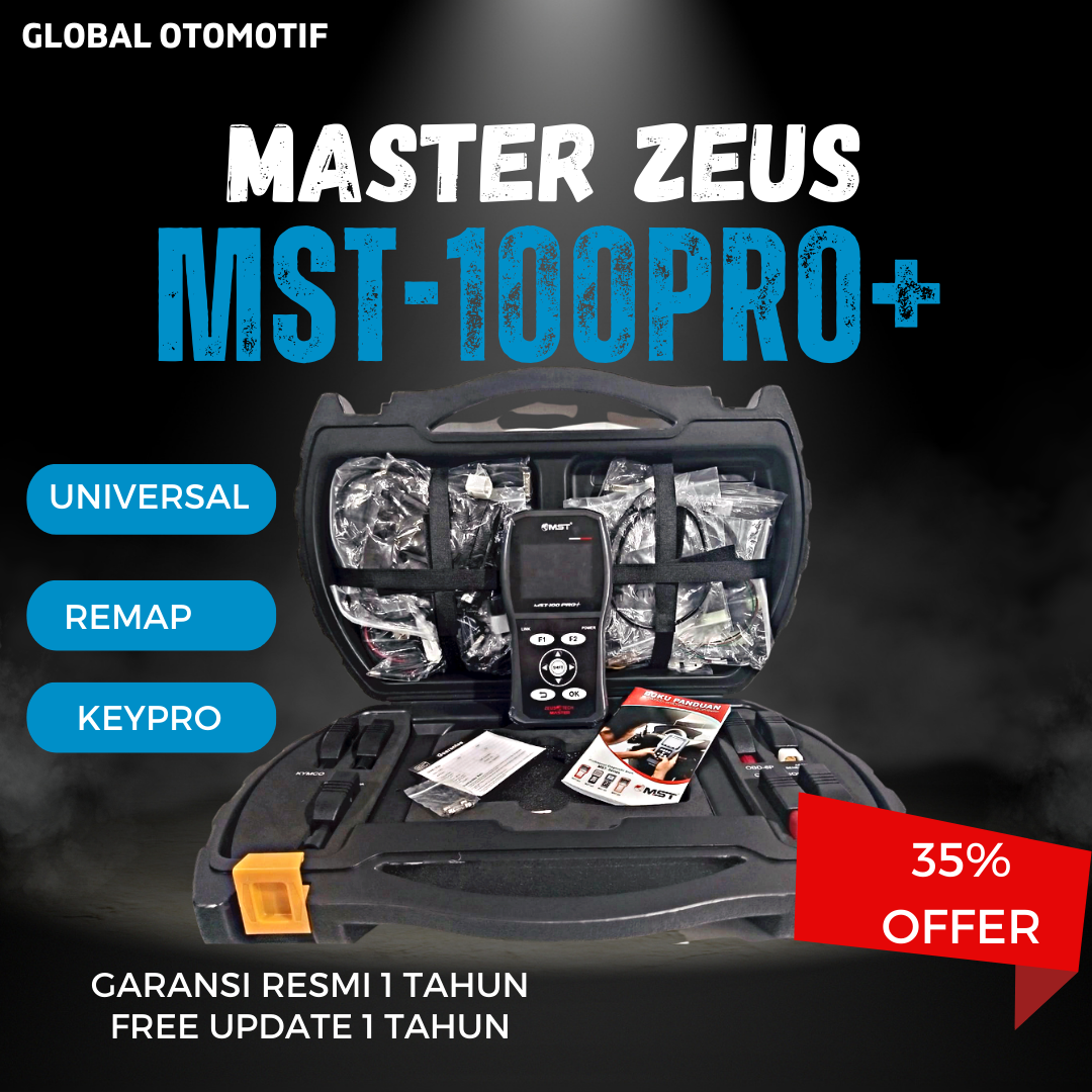 Scanner Motor Injeksi Master Zeus MST-100PRO+ - Alat Service Universal ...