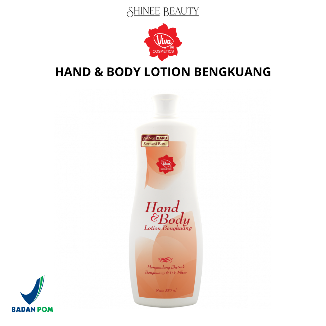 Viva Hand & Body Lotion Bengkuang Aloe Vera Moisturizer - 550mL ...