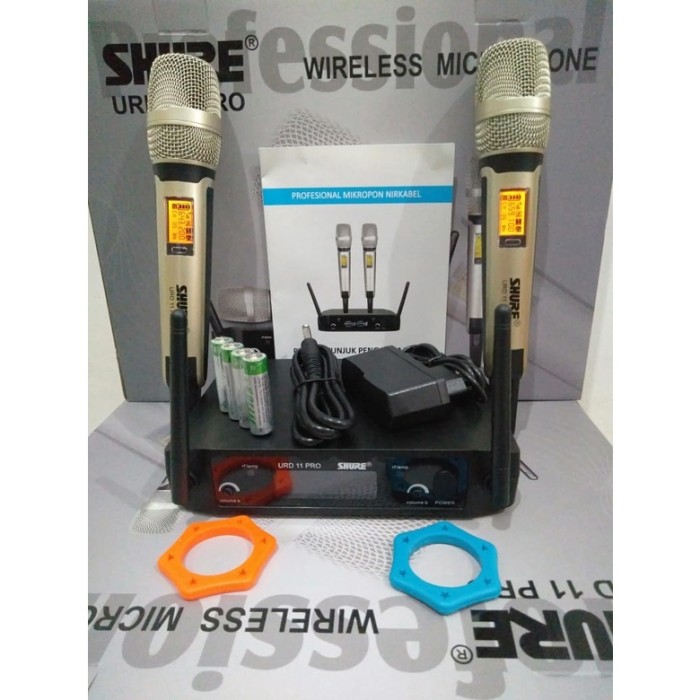 Mic Wireless SHURE URD-11 PRO UHF (NEW) garansi 1 tahun | Lazada Indonesia