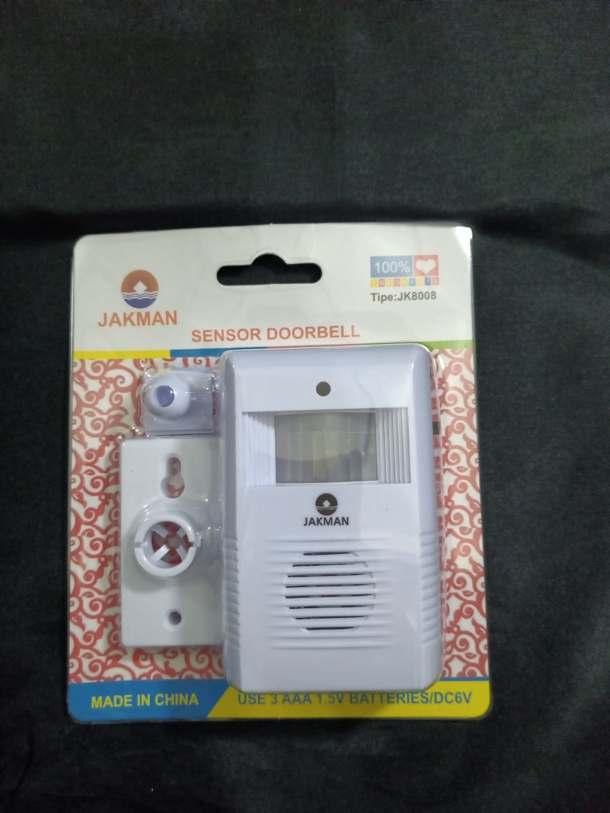 bell sensor rumah / bell wireless/ bell otomatis/ bell otomatis/ bell ...