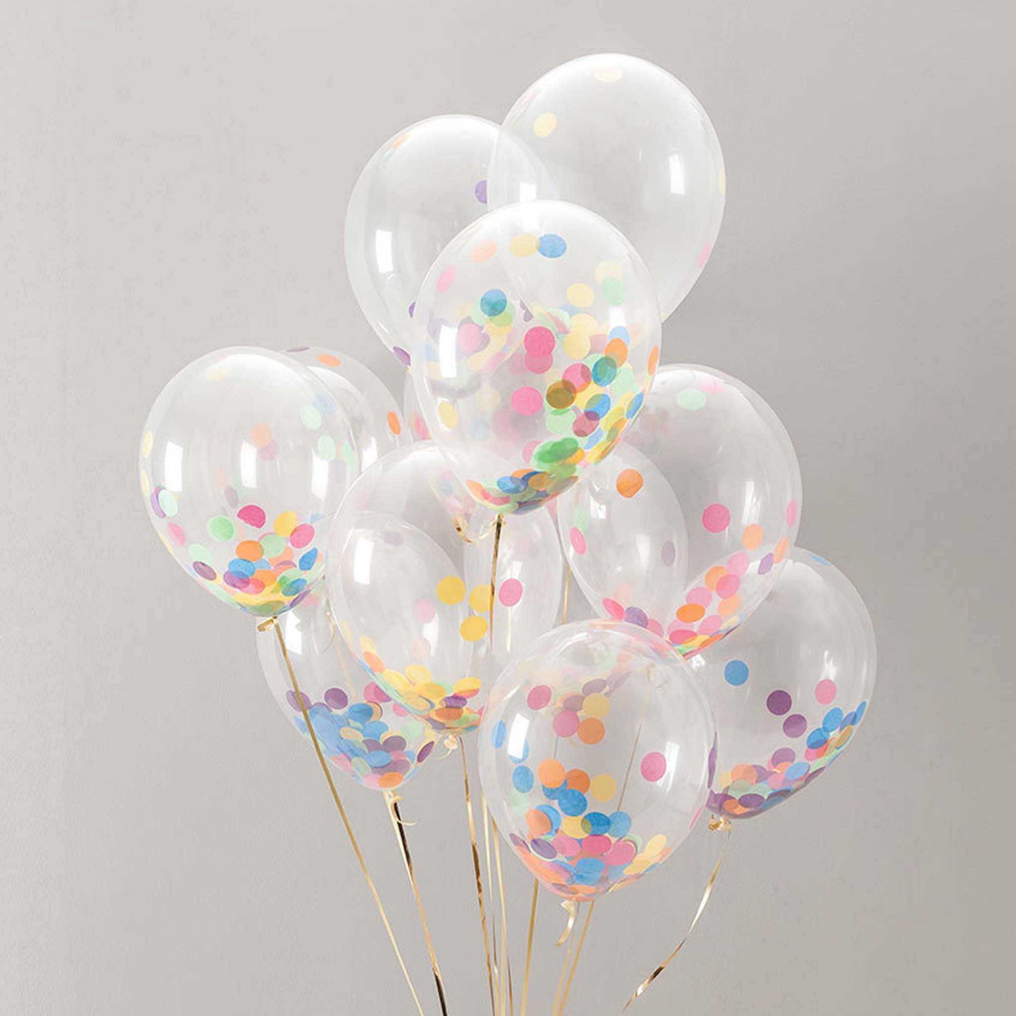 balon transparan - balon latex bening - balon helium dekor transparan ...