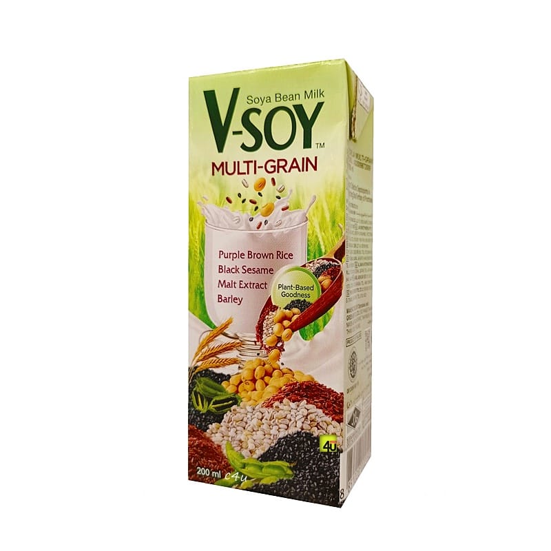 V-SOY Multi-grain Soya Bean Milk RTD - 200ml | Lazada Indonesia