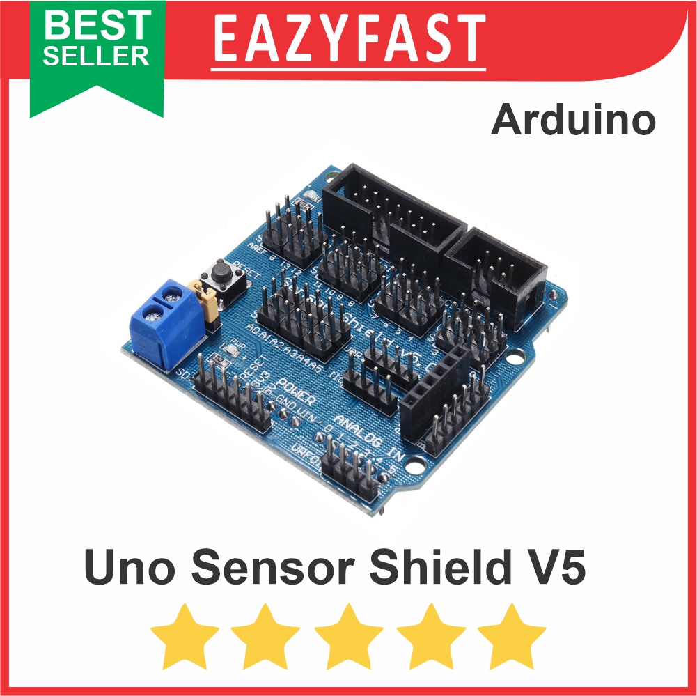 Arduino Uno Sensor Shield V5.0 Compatible | Lazada Indonesia