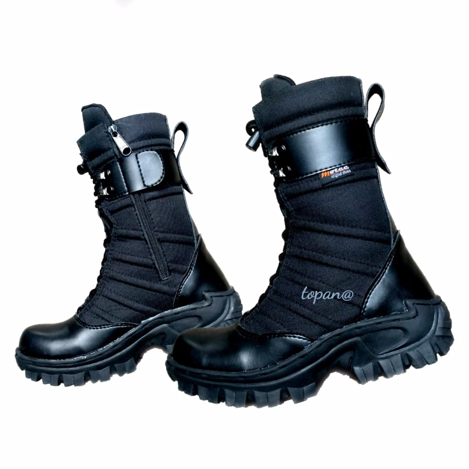 SEPATU NINJA PDL SAFETY MOTEC 10 INC HITAM | Lazada Indonesia
