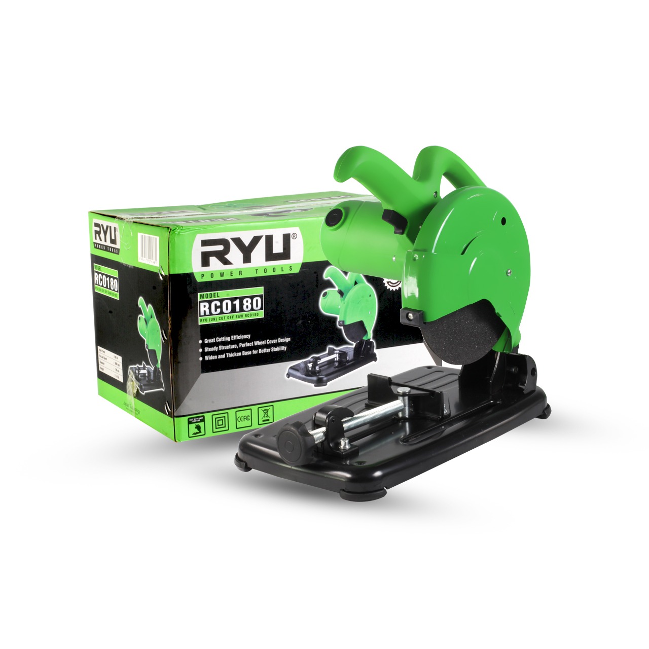RYU Cut Off RCO 180 7inch Cutting Wheel Chop Saw - Mesin Pemotong Besi ...