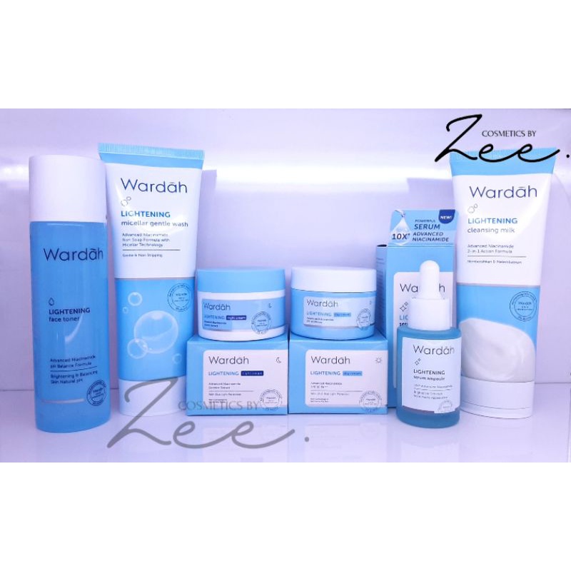Wardah Lightening Paket Lengkap | Paket Skincare Wardah Lightening ...