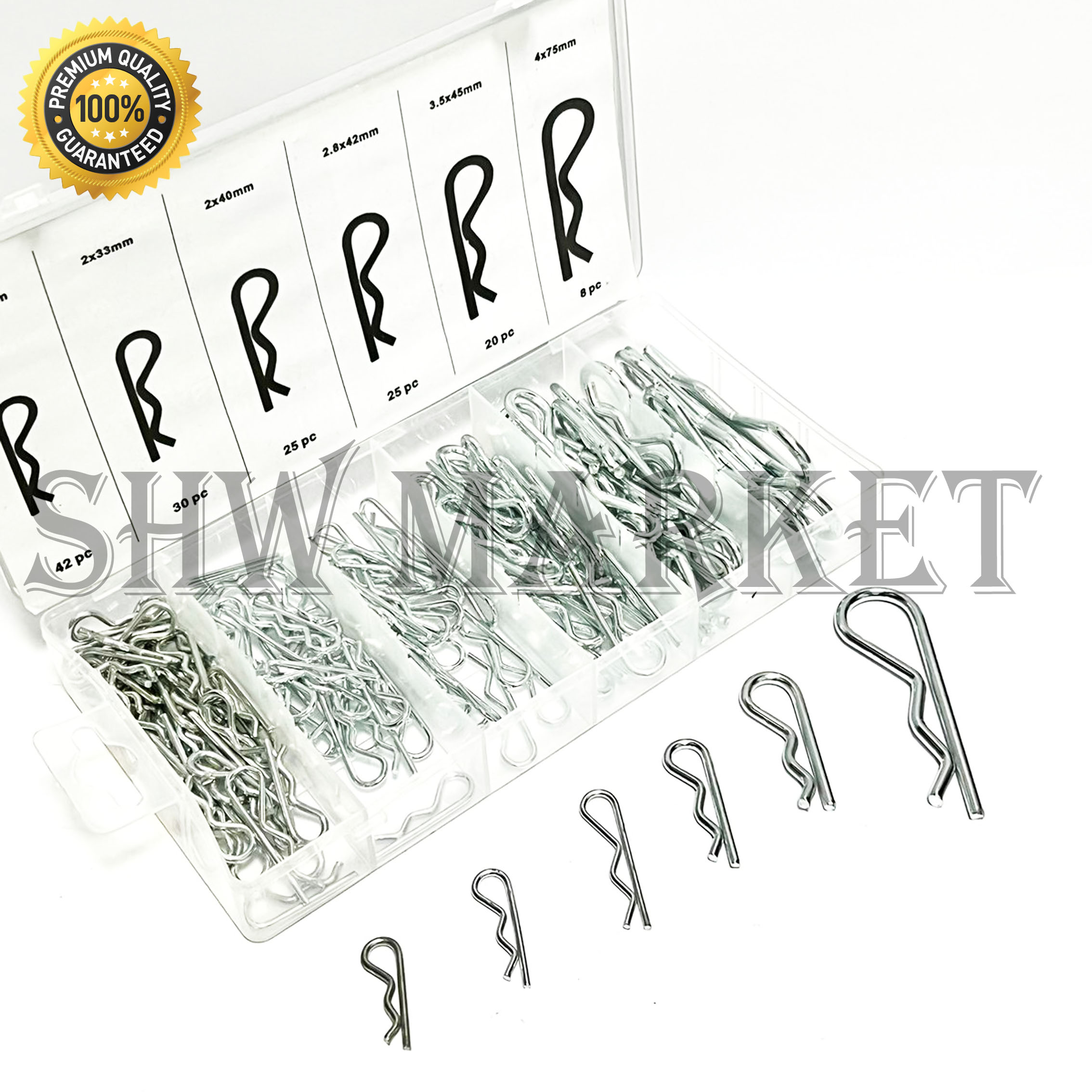 R Pin Cotter Pin 150 Pcs Shackle Pin Camlock Pin Safety R - 615 ...