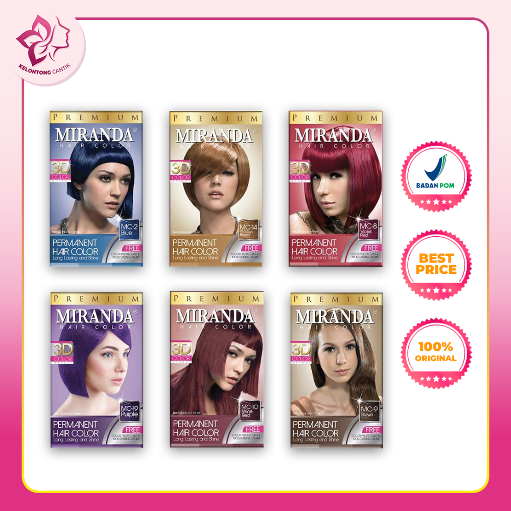 MIRANDA Hair Colour Series-Kelontong Cantik | Lazada Indonesia