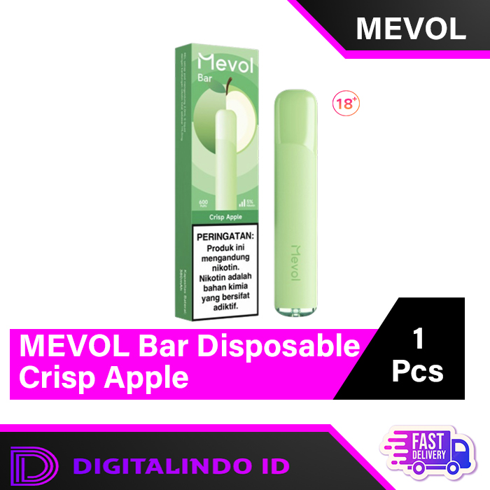 MEVOL BAR Disposable Vape - Crisp Apple | Lazada Indonesia