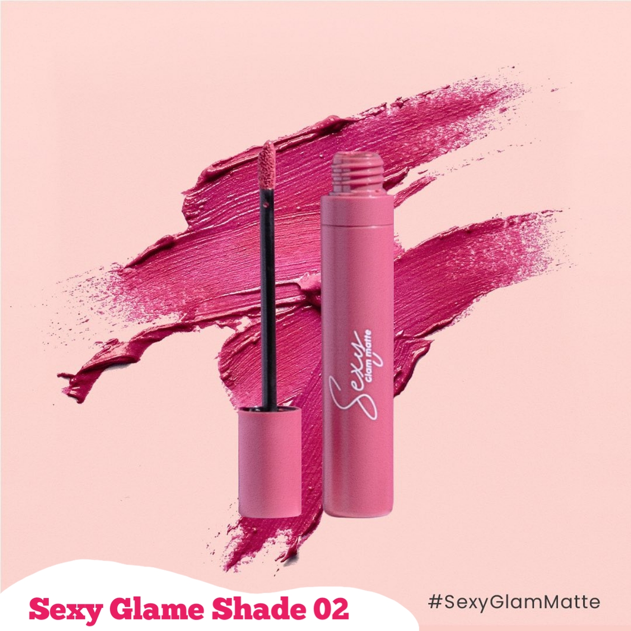Sexy Glame Matte Shade 02 Ms Glow / Ms Glow Sexy Glame Matte Shade 02 ...