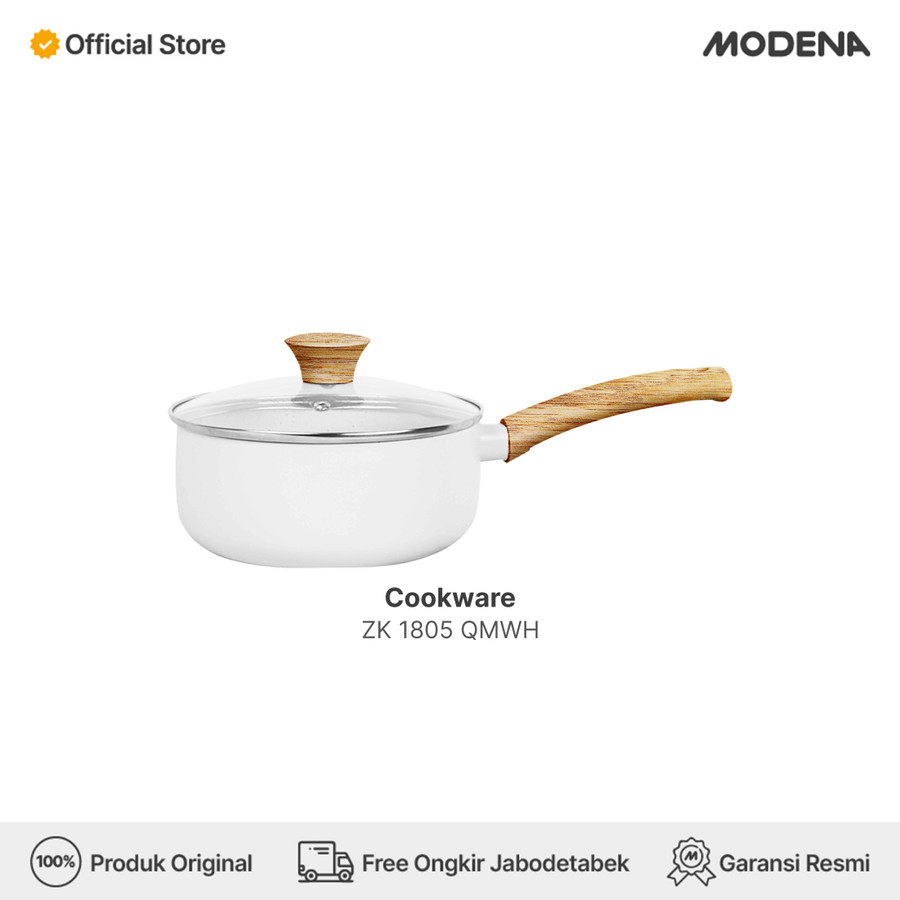 MODENA Sauce Pan - ZK 1805 QMWH | Lazada Indonesia