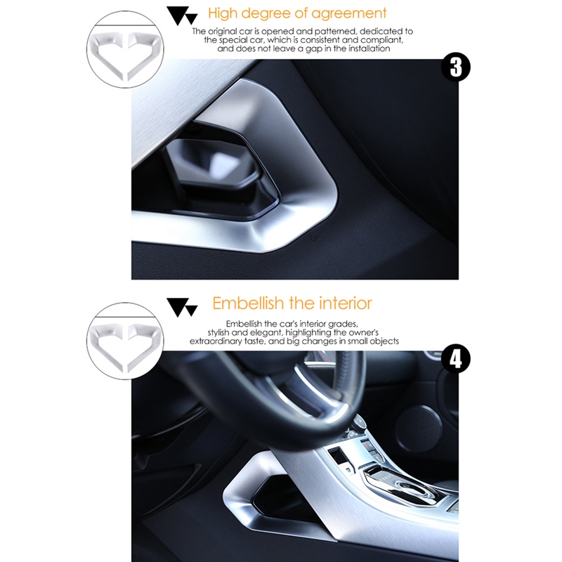 [livwest] Car Central Decoration U Shape Frame Trim for Land Rover ...