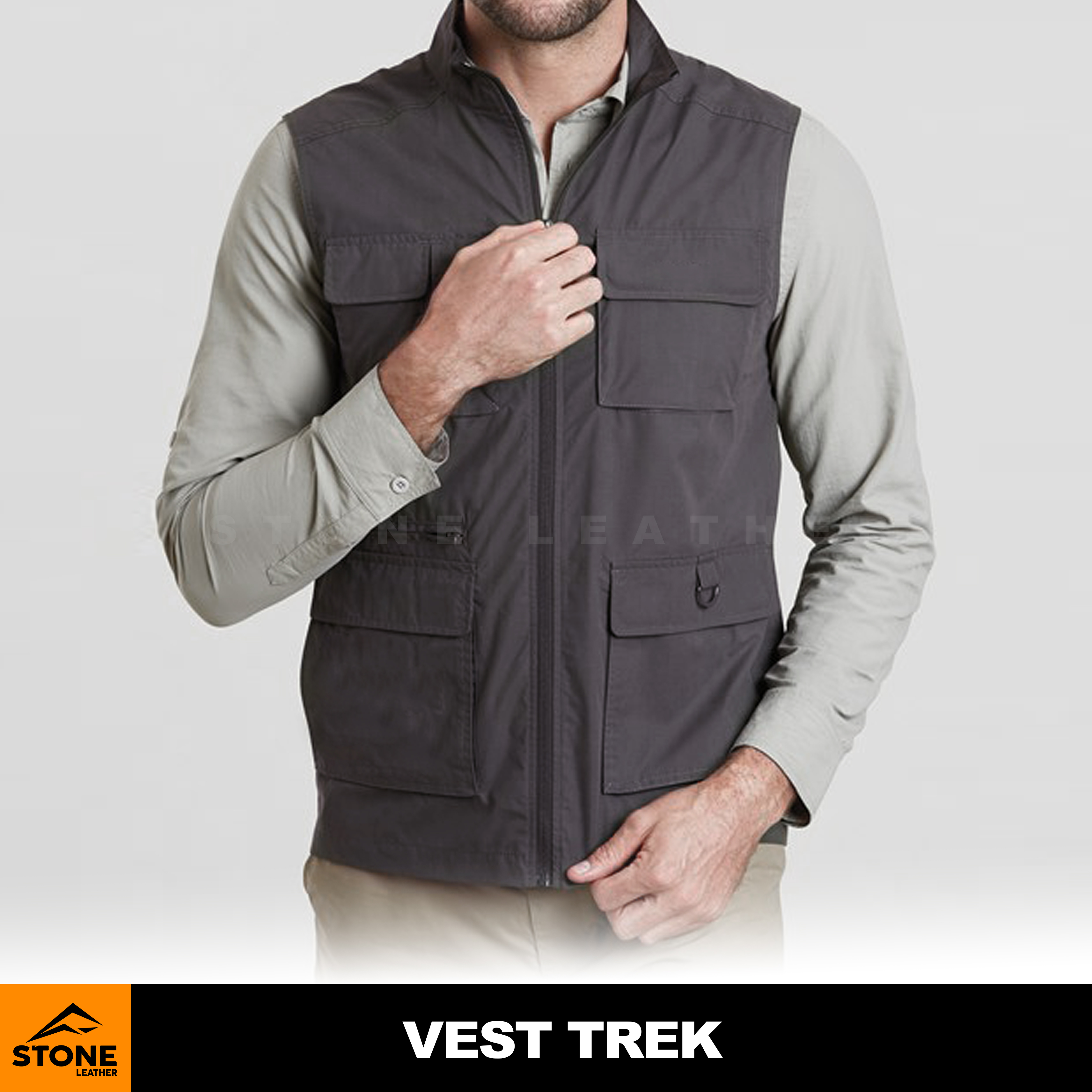 Rompi Pria Outdoor Lapangan Vest Trek | Lazada Indonesia