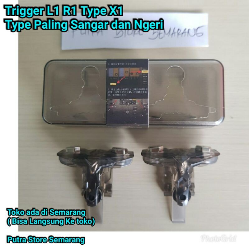 Trigger PUBG L1 R1 type X1 New Trigger Paling Sangar dan Ngeri | Lazada ...