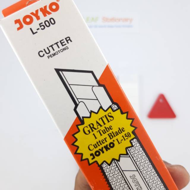 Cutter Besar JOYKO L500 GRATIS REFILL PISAU 1 TUBE / Kater L-500 JOYKO ...
