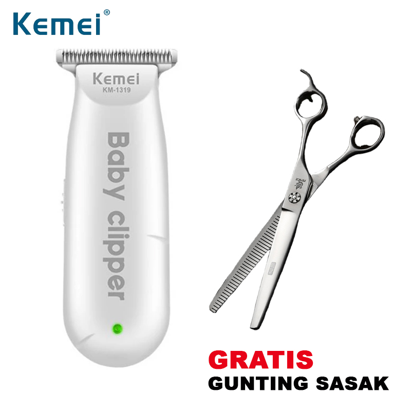 Kemei KM-1319 Baby Shaver / Alat Cukur Rambut Elektrik Bayi dan Dewasa ...