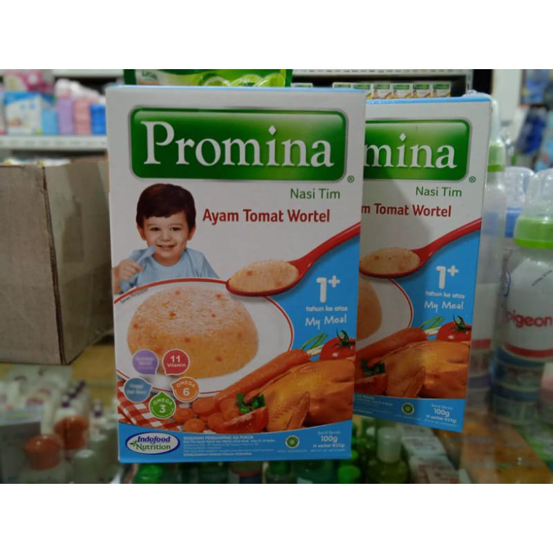 Promina Nasi Tim Ayam Tomat Wortel 1+ 100g | Lazada Indonesia