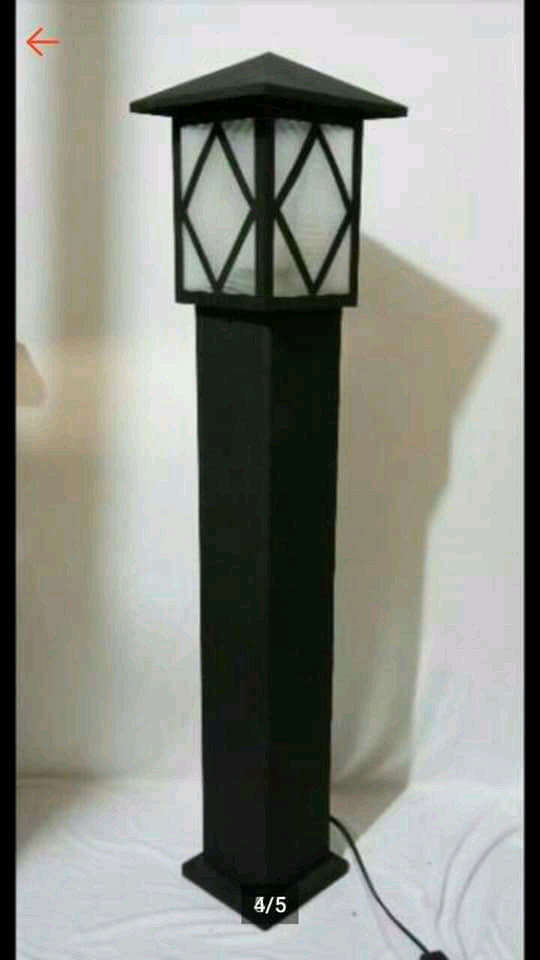 lampu tiang taman rumah outdoor tinggi 1 meter | Lazada Indonesia