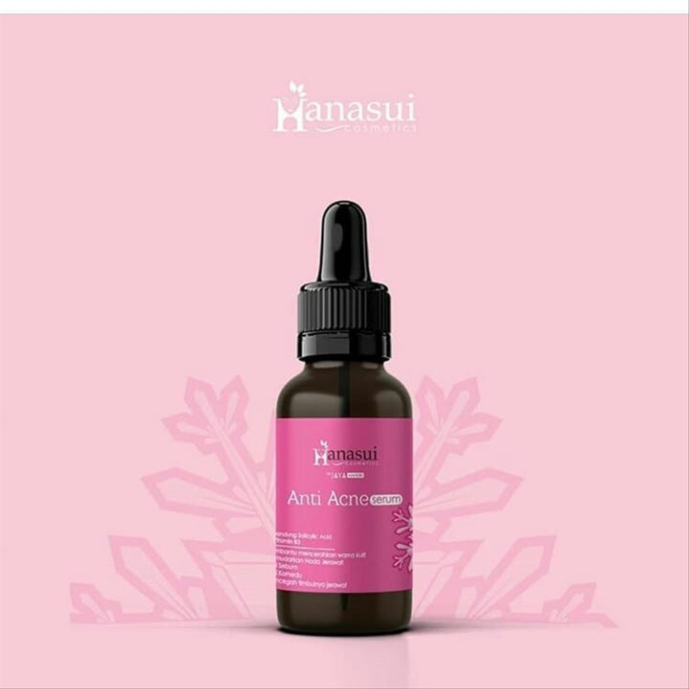 SERUM ANTI ACNE HANASUI ORIGINAL BPOM BY JAYA MANDIRI pink | Lazada ...