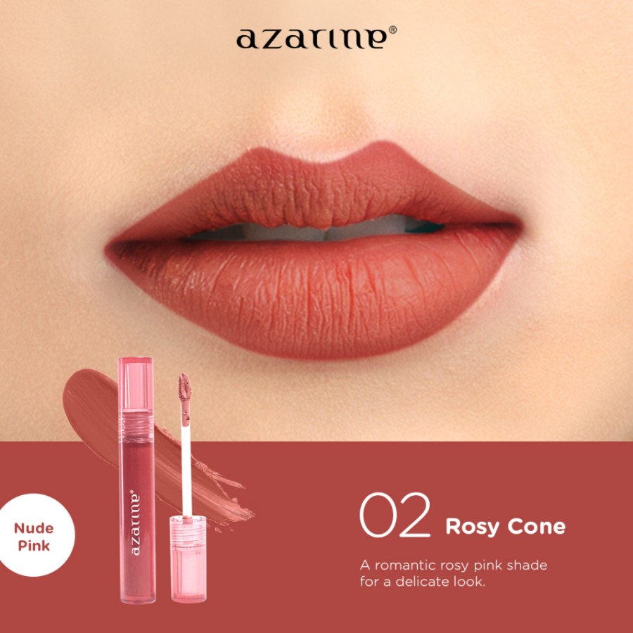 AZARINE x Red Velvet Velvety Lippie Cream Lightweight Lipcream Matte ...