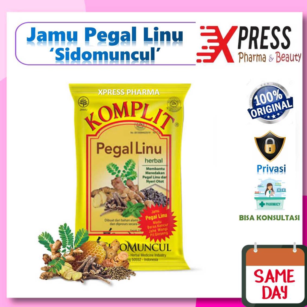 ⚡XPRESS⚡ Jamu Komplit Pegal Linu Sidomuncul Sido Muncul Pegel Nyeri ...