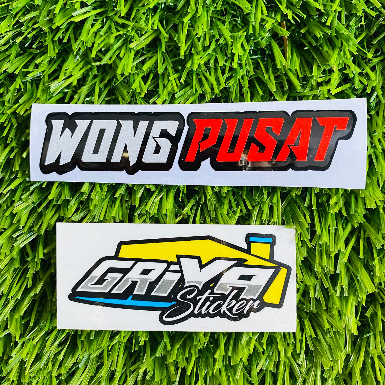 stiker WONG PUSAT sticker cutting viral | Lazada Indonesia