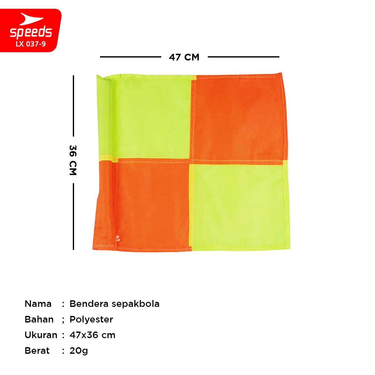 SPEEDS Bendera Sudut Lapangan Olahraga Sepak Bola Corner Flag Soccer ...