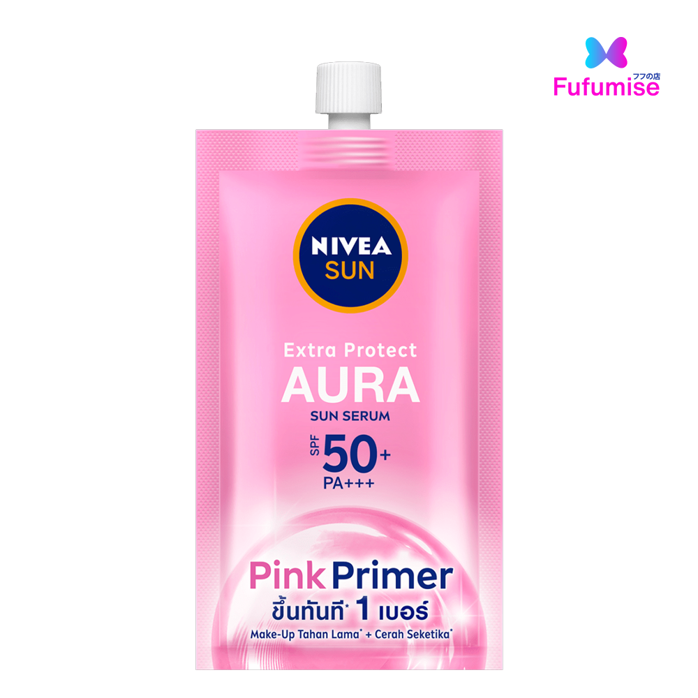 NIVEA Sun Extra Protect Aura Sun Serum SPF 50+ PA+++ Sachet Kemasan 7ml ...