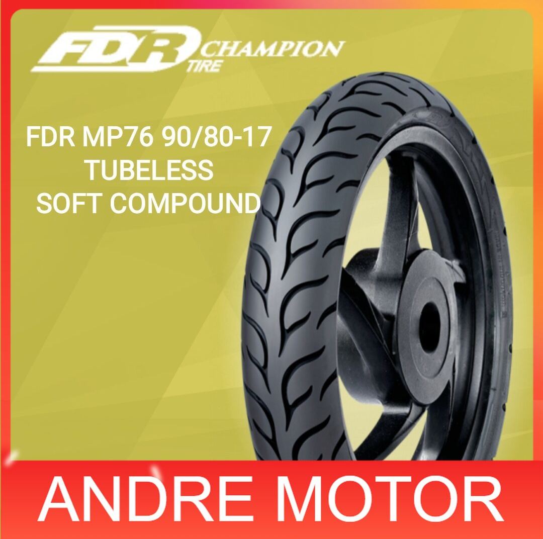 BAN FDR MP76 RING 17 90/80-17 SOFT COMPOUND | Lazada Indonesia