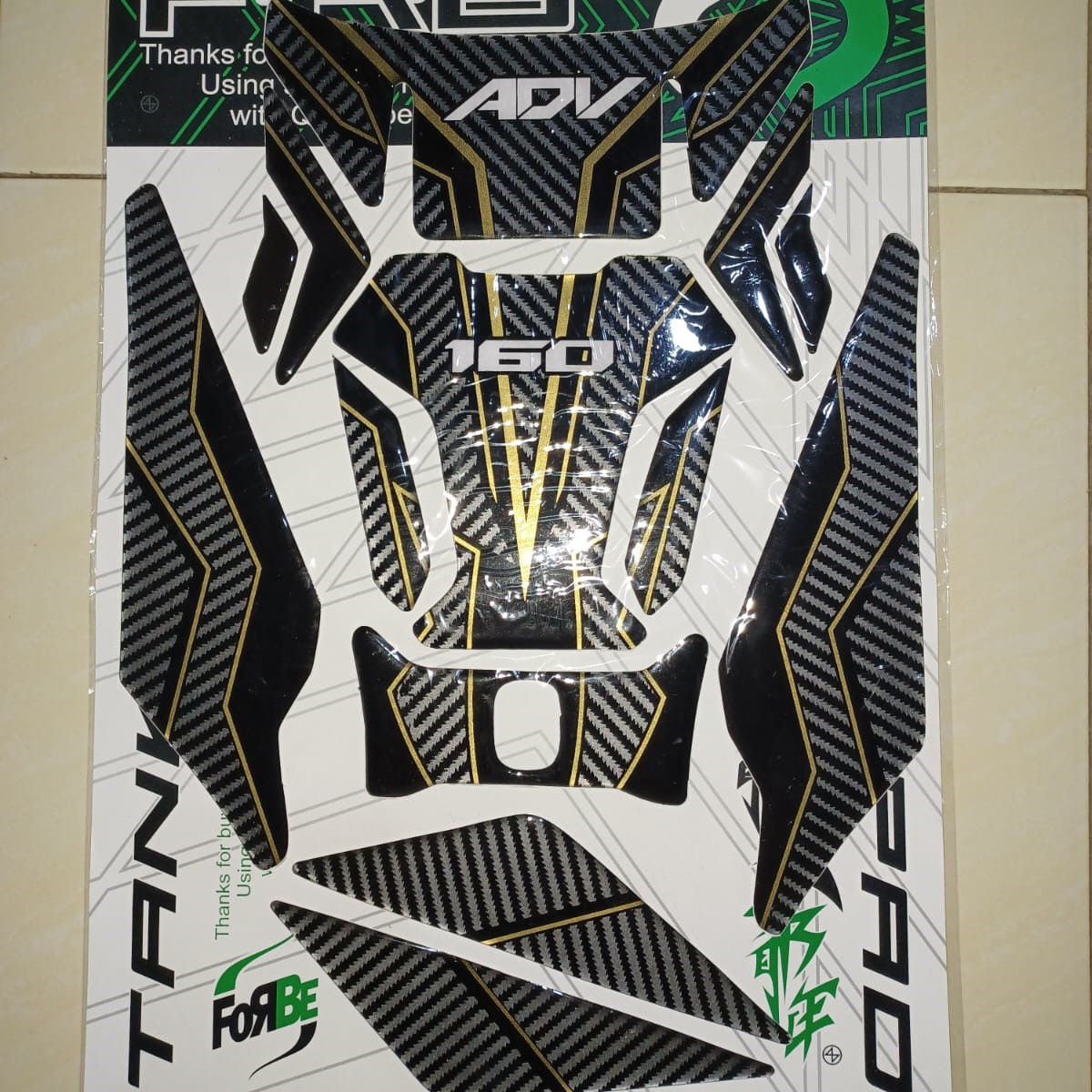 Tankpad ADV 160 Stiker ADV 160 Tank Pad Honda ADV 160 Striping Honda ...