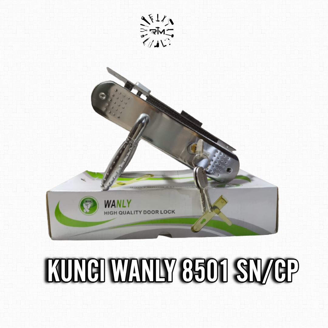 Kunci pintu Wanly Besar 8501 Sn/Cp Stainless berkualitas | Lazada Indonesia