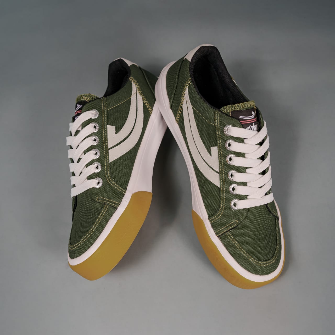 Johnson Sepatu Vulcanized Orion Lowcut (LC) Green | Lazada Indonesia