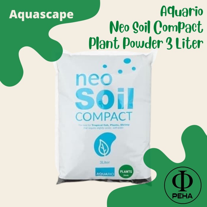 Neo Soil Plants Soil Powder 3 Liter Aquario Neo Substrat Aquascape ...