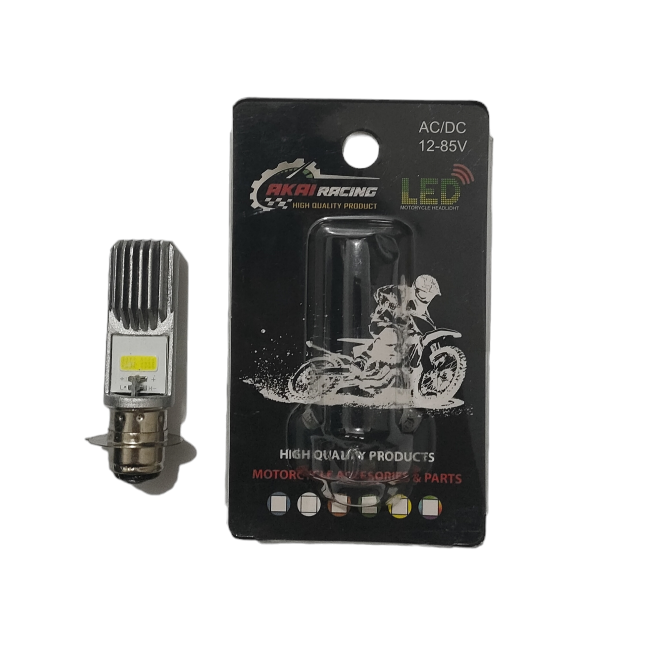 Lampu Depan Led H6 Akai Racing Original Bolam Lampu Depan Led Kaki 1 ...