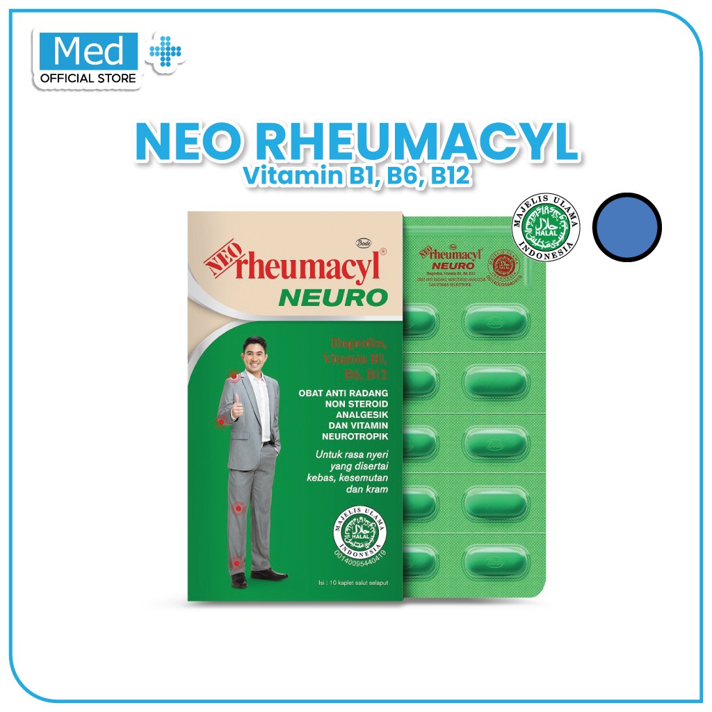 Med+ Neo Rheumacyl Neuro isi 10 Tablet | Lazada Indonesia