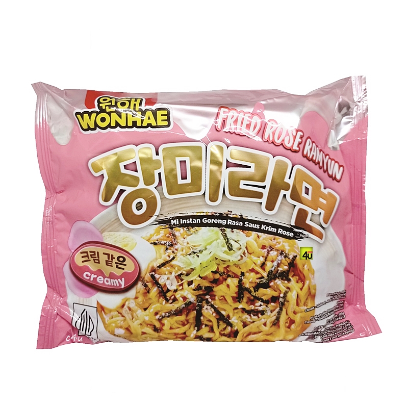 Wonhae - Mie Instan ala Korean FRIED ROSE Ramyun - 120 gr | Lazada ...