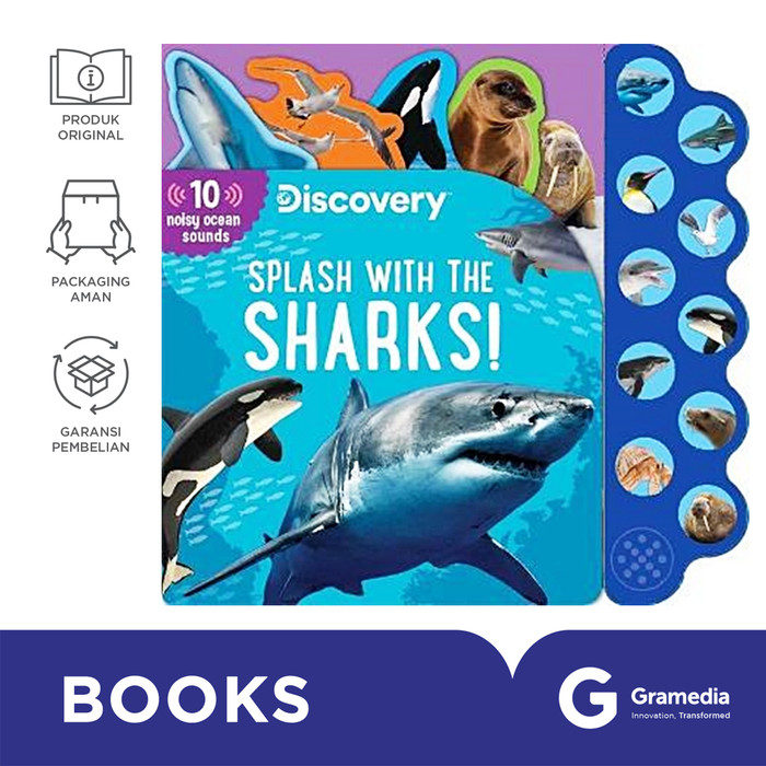 Buku 10-Button Sound Books, Discovery : Shark | Lazada Indonesia