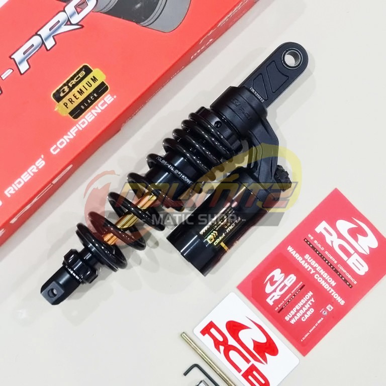 Shock RCB Racing Boy Flow Pro 330mm Premium Black Vario 125 150 Beat ...