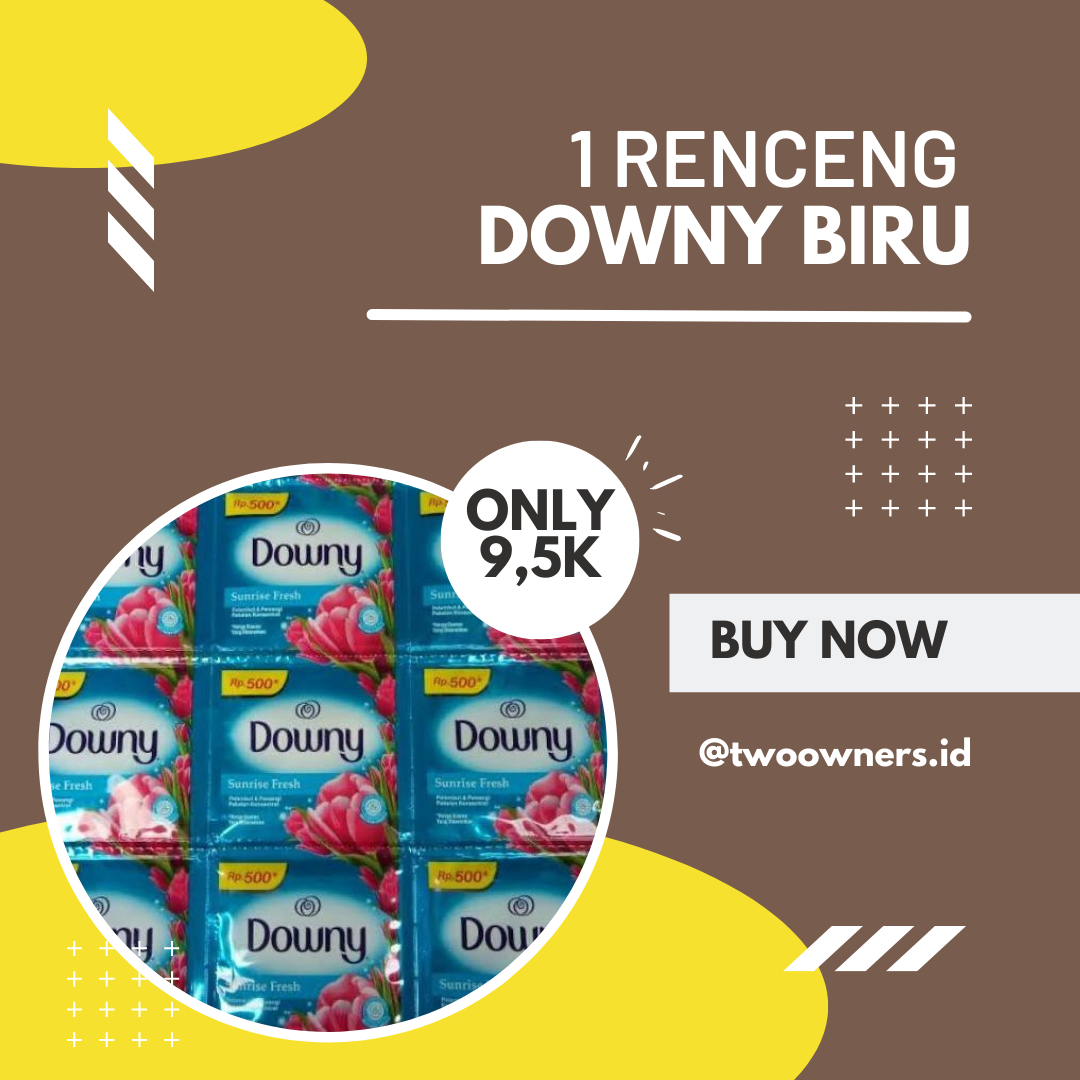 Downy Biru 1 Renceng isi 10 Pcs | Lazada Indonesia