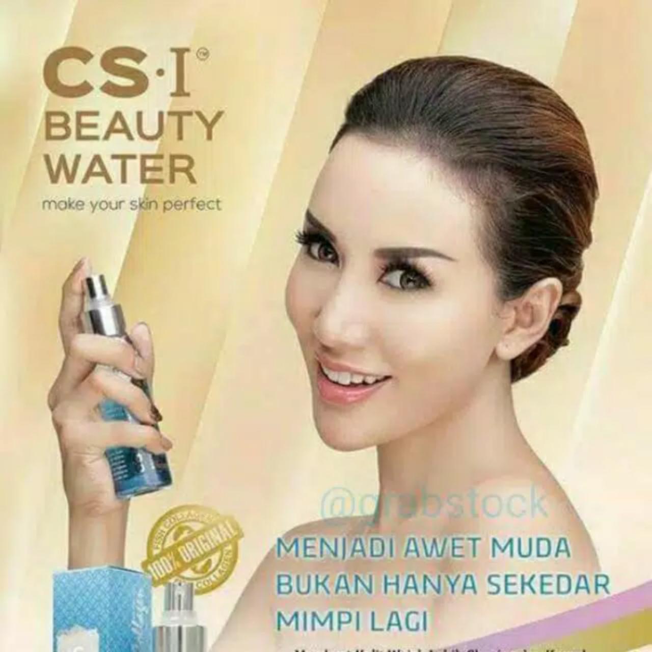 CSI / CS1 Beauty Water Collagen Sirip Ikan Untuk Wajah Cerah dan Awet ...