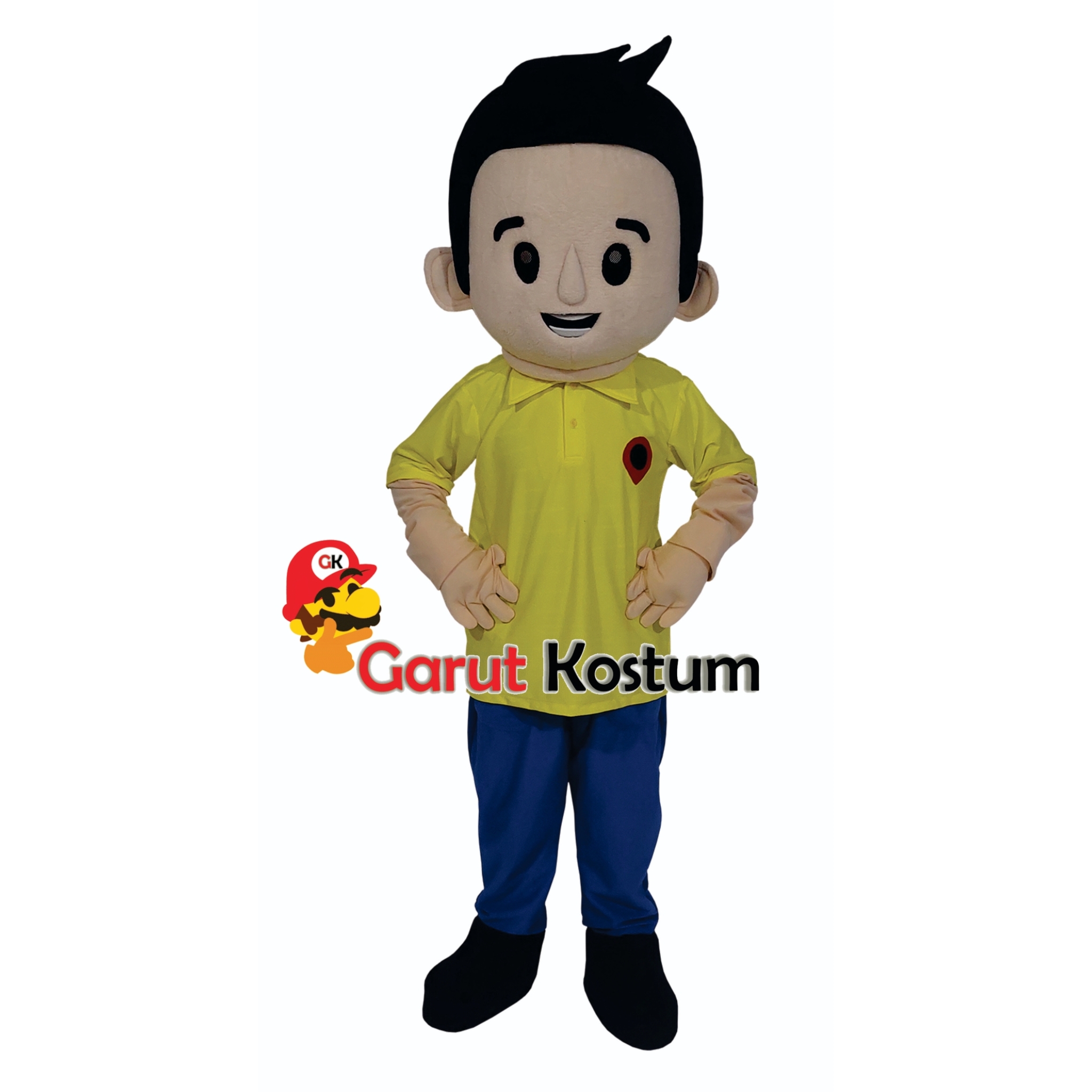 Kostum maskot badut karakter perusahaan maxim setelan lucu | Lazada ...