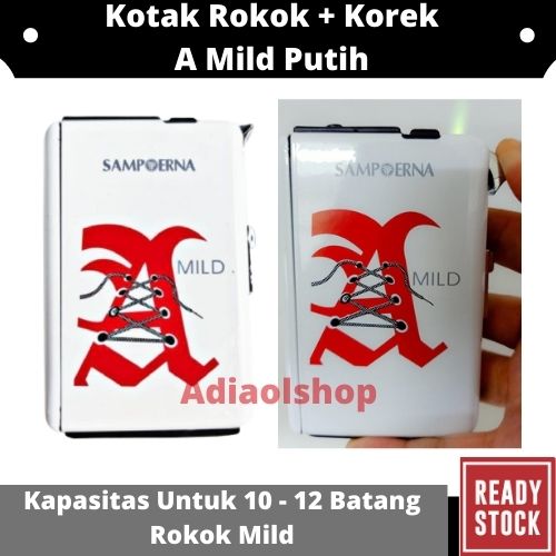 Kotak Rokok Plus Korek Api Djarum Black - Hitam / Kotak Rokok Besar ...