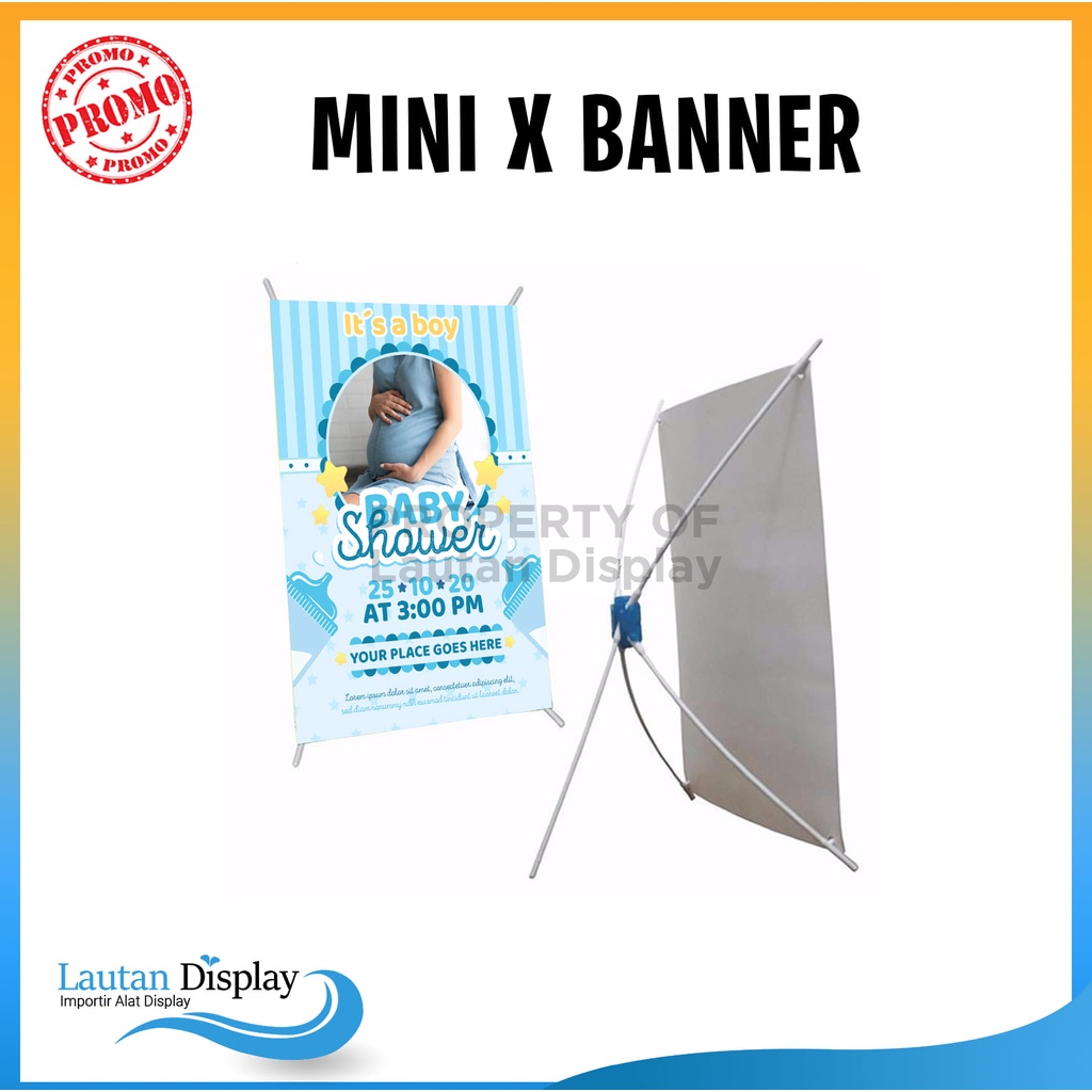 Mini X Banner ukuran A4 Impor Asli | Lazada Indonesia